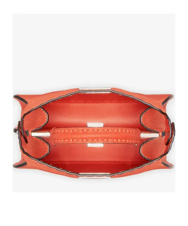 Fendi Peekaboo Iseeu Small Tote Bag - Red