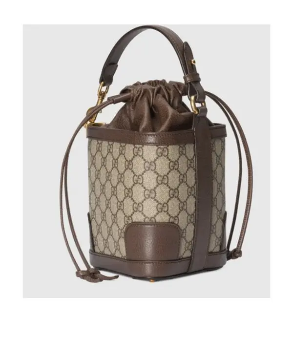 Gucci Ophidia Gg-canvas Bucket Bag