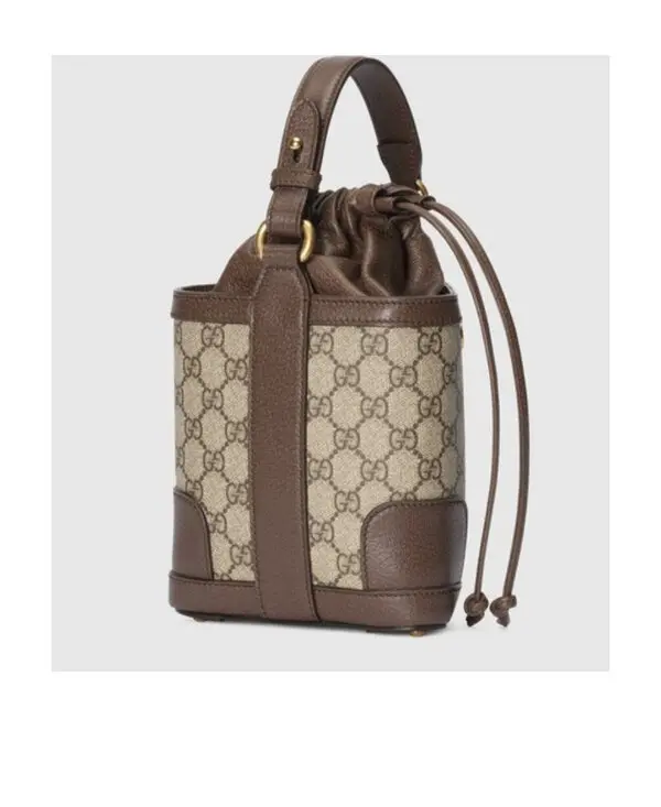 Gucci Ophidia Gg-canvas Bucket Bag