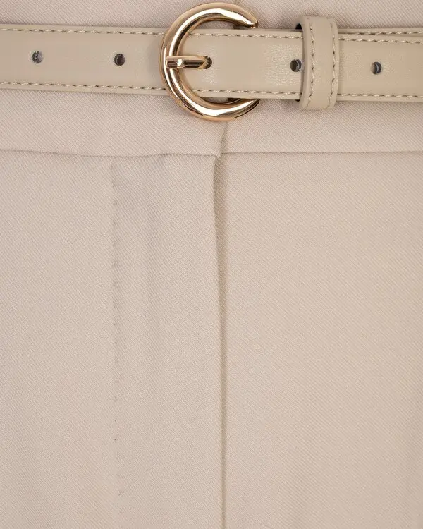 Max Mara Belted Pleated Trousers