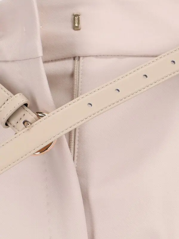 Max Mara Belted Pleated Trousers