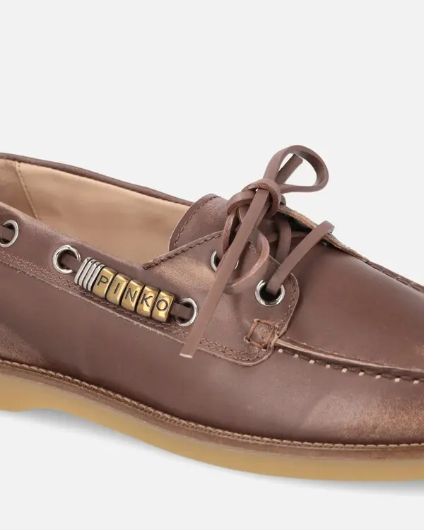 Pinko Embellished Moccasins