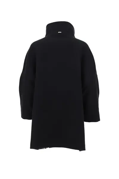Herno Snap-buttoned High Neck Jacket