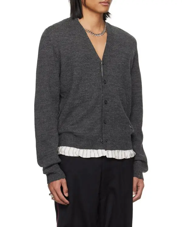 MAISON MARGIELA Distressed Buttoned Cardigan