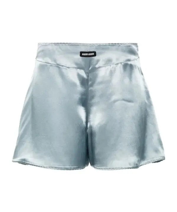 Miu Miu Satin Boxer Shorts