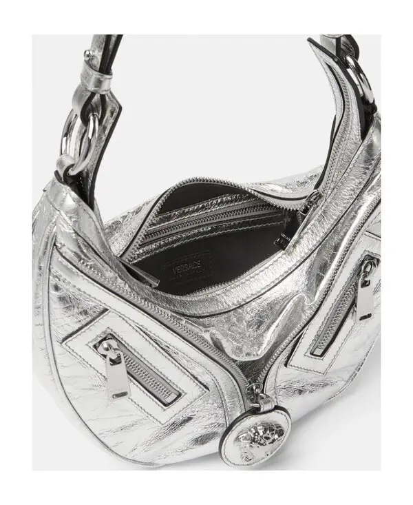 Versace Metallic Mini Shoulder Bag