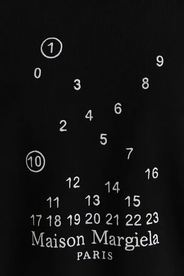 MAISON MARGIELA Printed Crewneck Sweatshirt