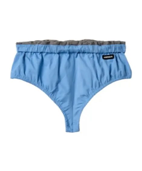 Miu Miu Poplin Briefs - Blue