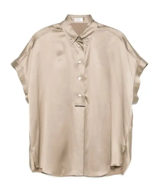 Brunello Cucinelli Short Sleeve Shirt