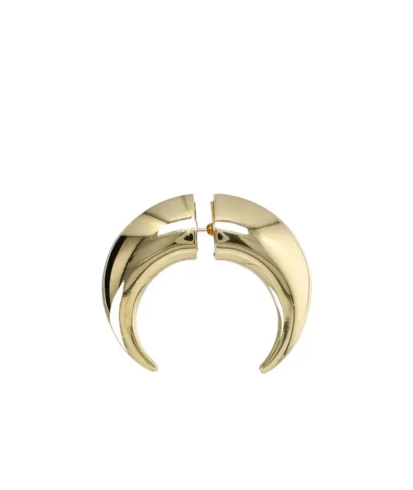 MARINE SERRE Moon Piercing Earring - Yellow