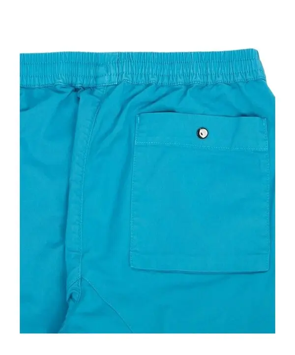 C.P. COMPANY Elastic Waist Cargo Pants With Zippered Pocket - Blue
