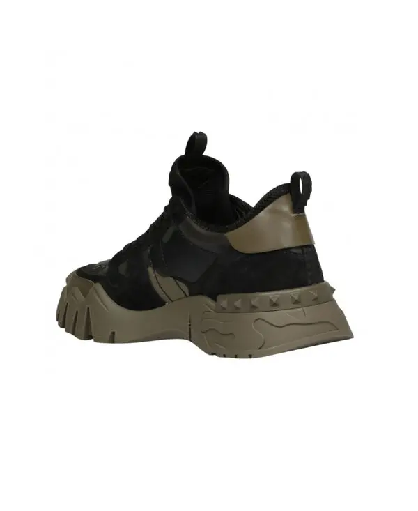 Valentino Garavani Rockrunner Plus Camouflage Sneakers