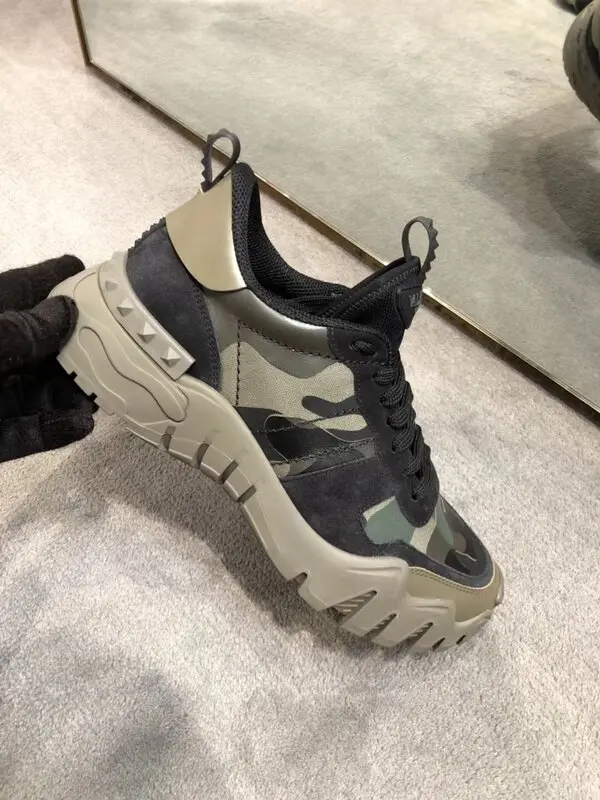 Valentino Garavani Rockrunner Plus Camouflage Sneakers