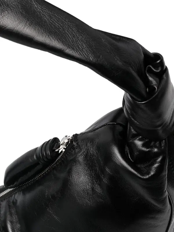 LEMAIRE Large Croissant Zipped Shoulder Bag - Black