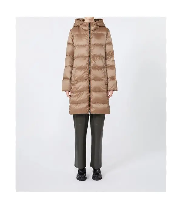 Max Mara Hooded Belted Puffer Jacket