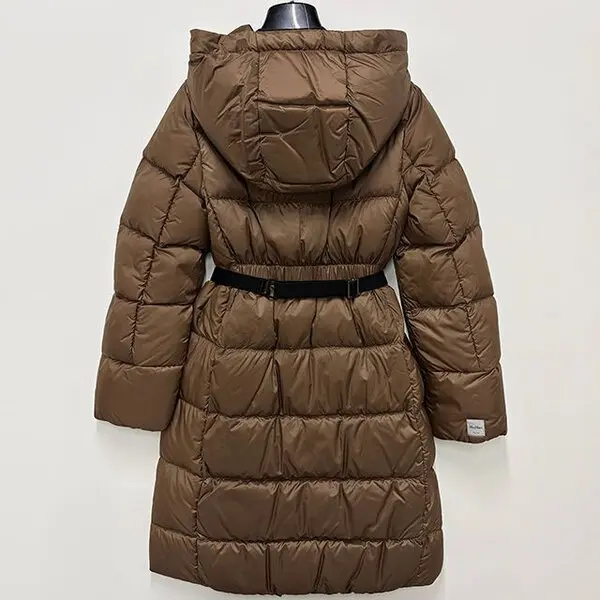 Max Mara Hooded Belted Puffer Jacket