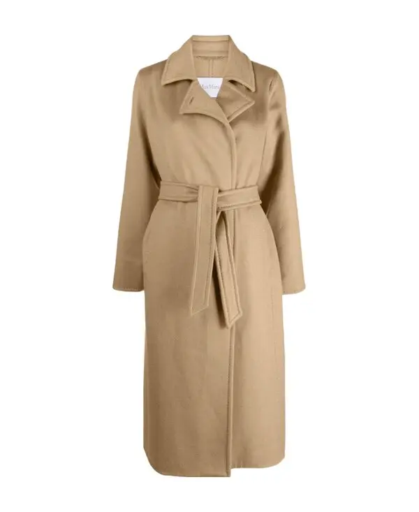 Max Mara Manuela Icon Belted Coat - No