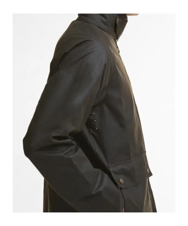 Barbour Bedale Waxed Jacket - Olive