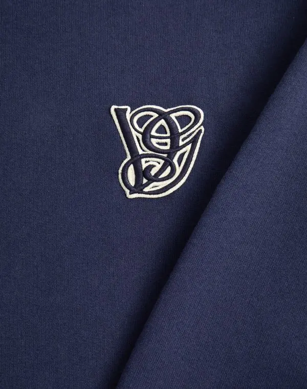 Valentino Garavani Cotton Sweatshirt With Embroidered Patch - Black