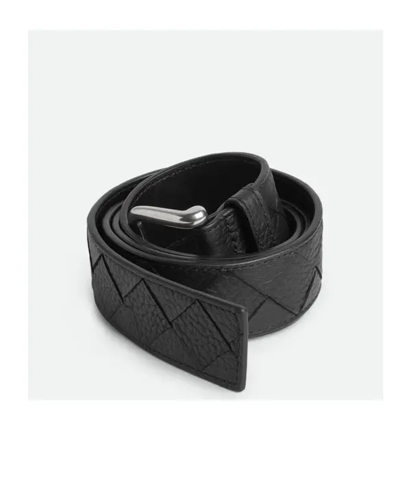 Bottega Veneta Intrecciato Taurillon Belt