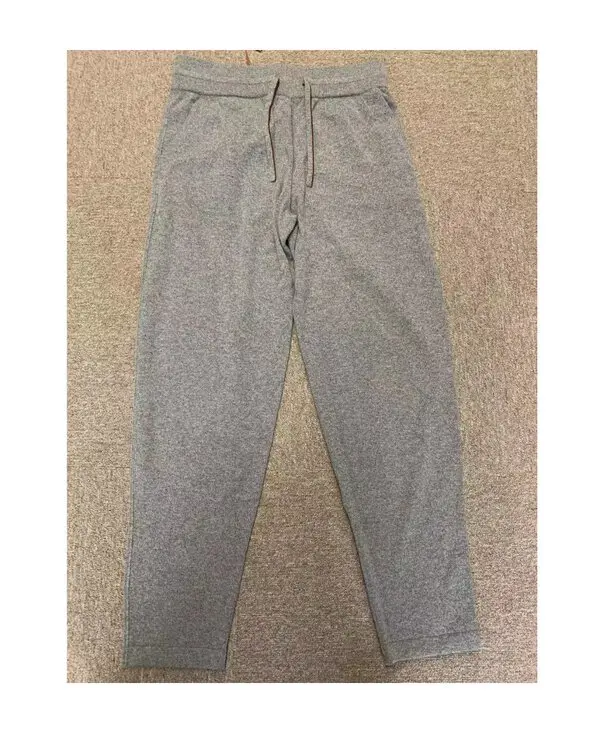 Loro Piana Drawstring Knitted Pants - Gray