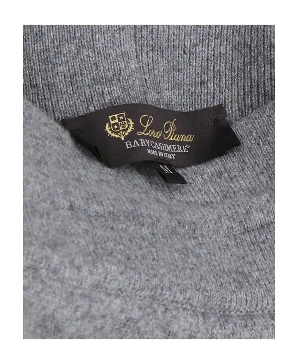 Loro Piana Drawstring Knitted Pants - Gray