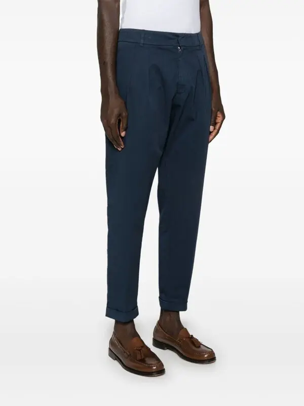 DONDUP Belt-lined Casual Trousers