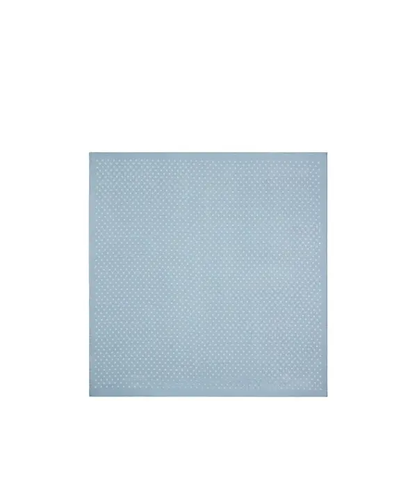 Celine Square In Triomphe Silk Twill - Blue