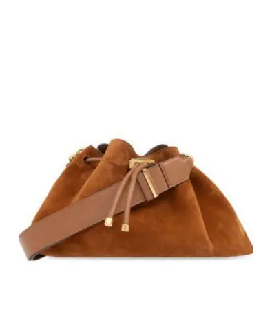 JIMMY CHOO Cinch M Handbag - Brown