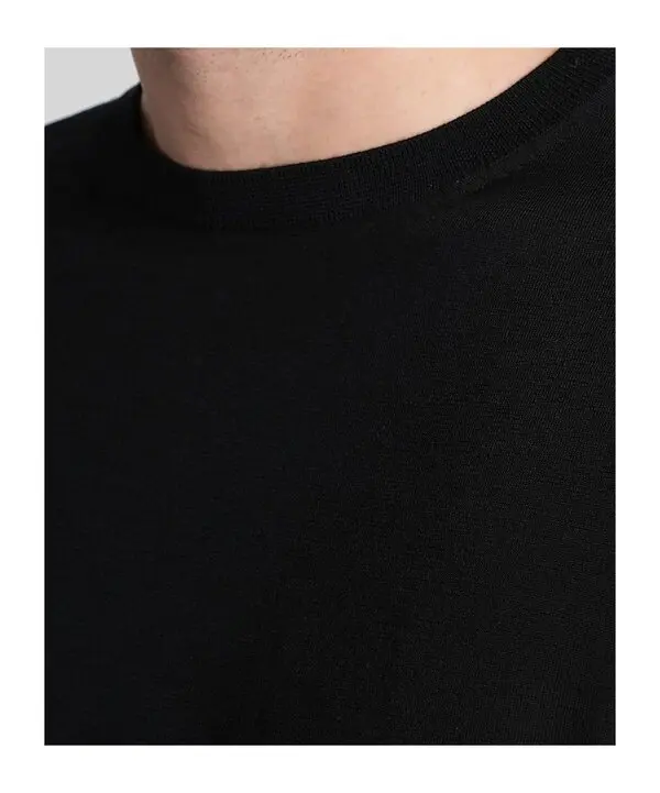 Zegna Long Sleeve Crewneck Jumper - Black