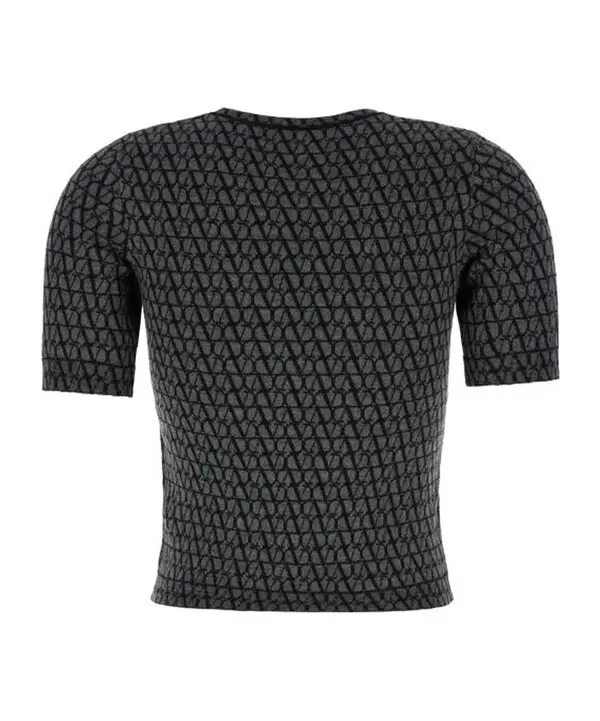 Valentino Garavani Toile Iconographe Knitted Top