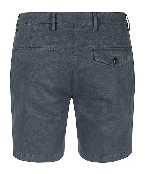 DONDUP Logo Detail Shorts - Black