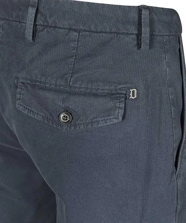 DONDUP Logo Detail Shorts - Black
