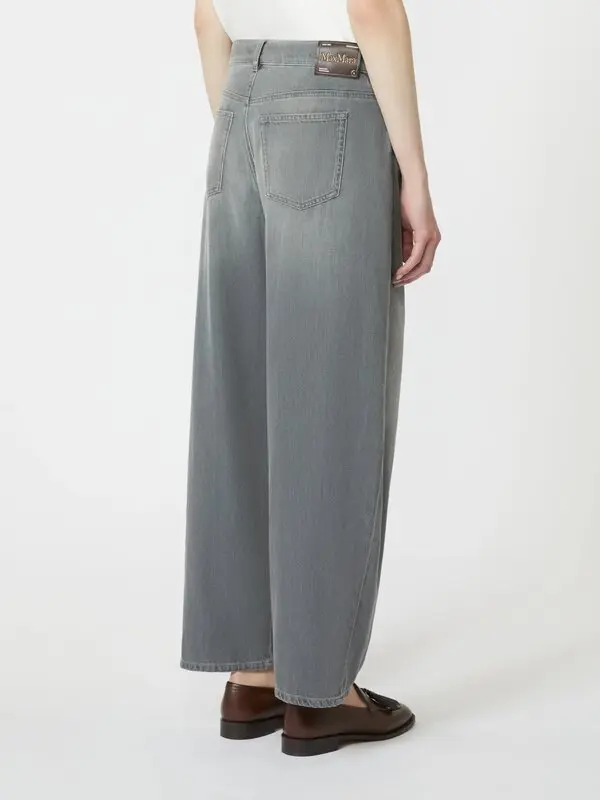 Max Mara Allegra Denim Jeans - Medium Gray