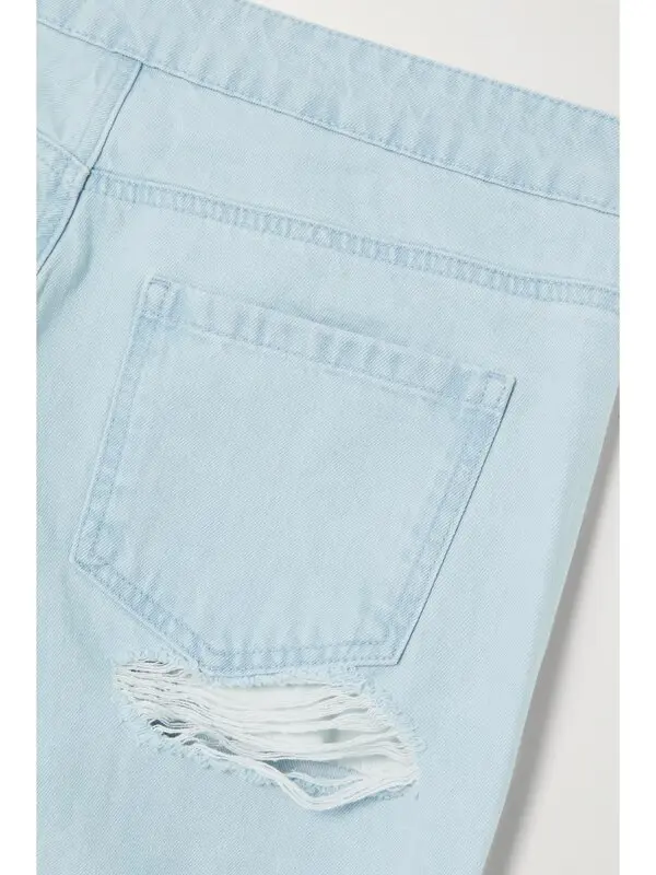 16Arlington High-waisted Flared Jeans With Ripped Detail
