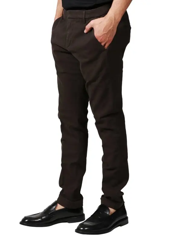 DONDUP Gaubert Button Trousers - Black