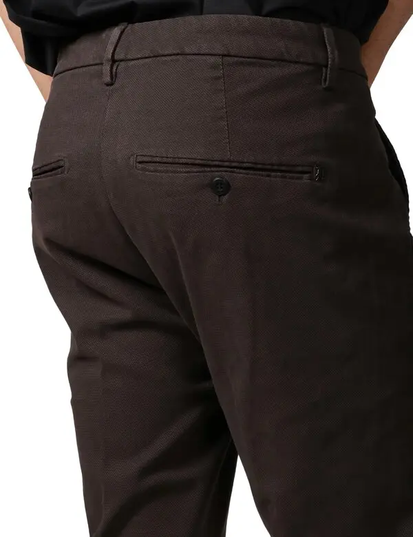 DONDUP Gaubert Button Trousers - Black