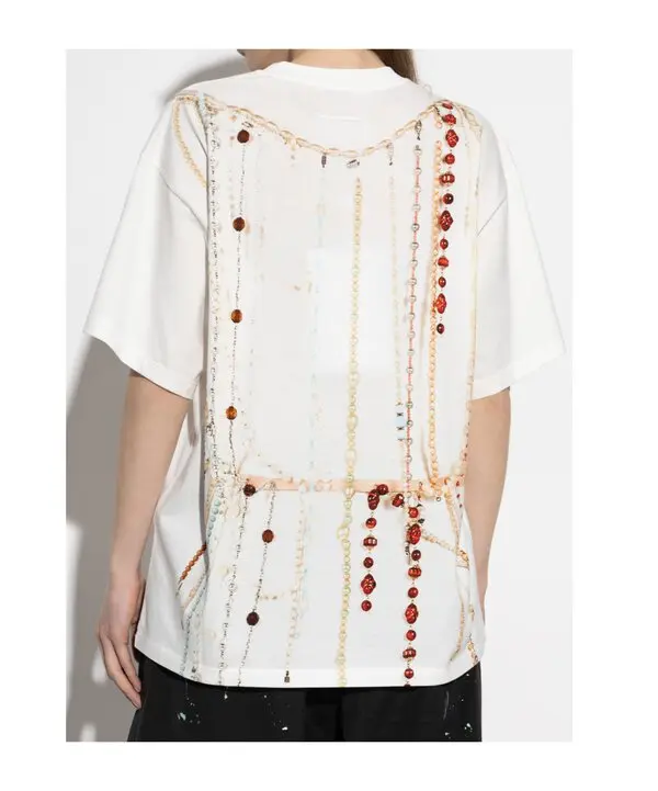 MAISON MARGIELA Graphic Print Jersey T-shirt