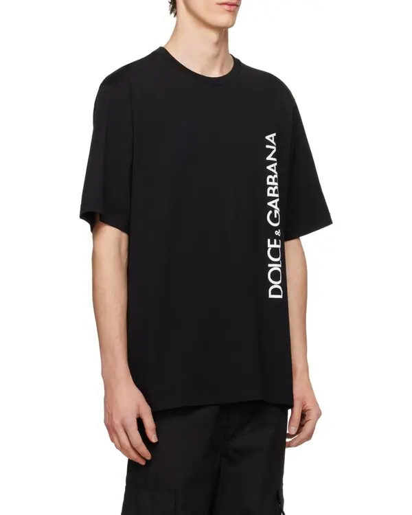 Dolce & Gabbana Dolce Gabbana Logo Printed Crewneck T-shirt