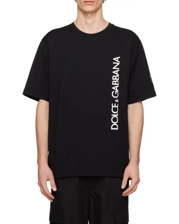 Dolce & Gabbana Dolce Gabbana Logo Printed Crewneck T-shirt