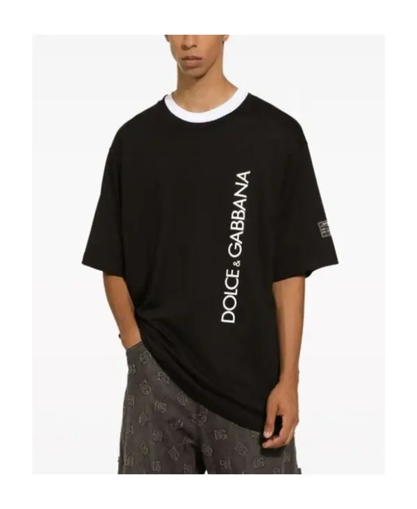 Dolce & Gabbana Dolce Gabbana Logo Printed Crewneck T-shirt
