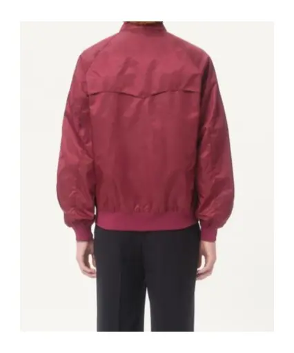 Valentino Garavani Zip-up High Neck Jacket With Logo Patch