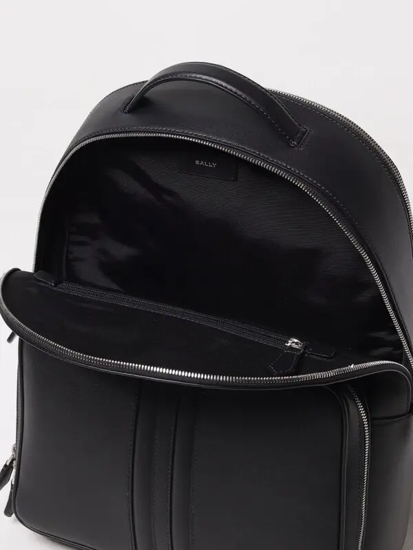 Bally Mythos Logo Printed Zip-up Backpack