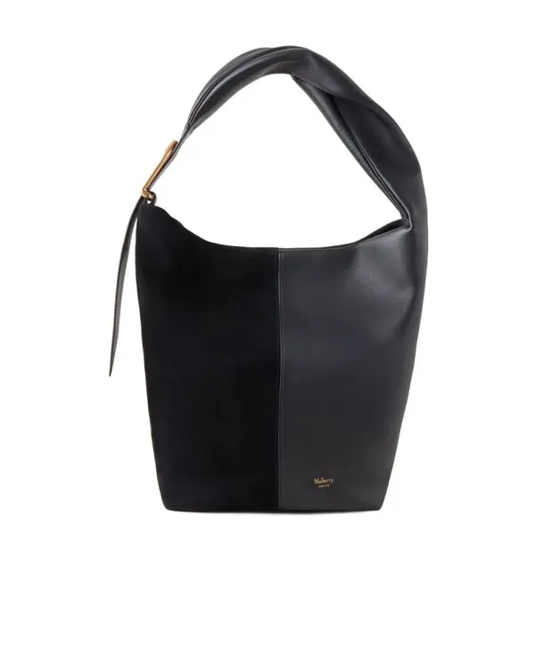 Mulberry Retwist Hobo Suede Shoulder Bag