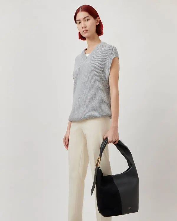Mulberry Retwist Hobo Suede Shoulder Bag