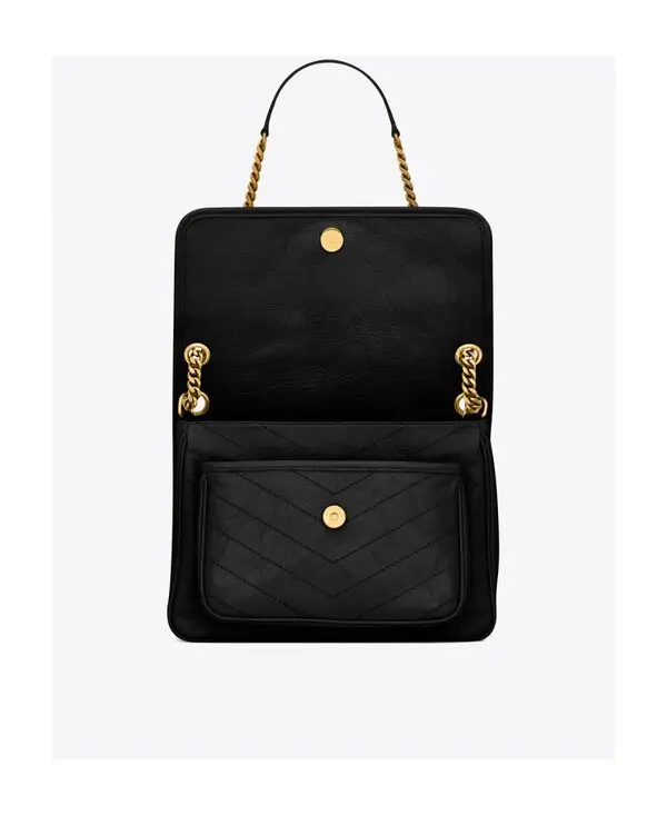 Saint Laurent Niki Medium Shoulder Bag - Black