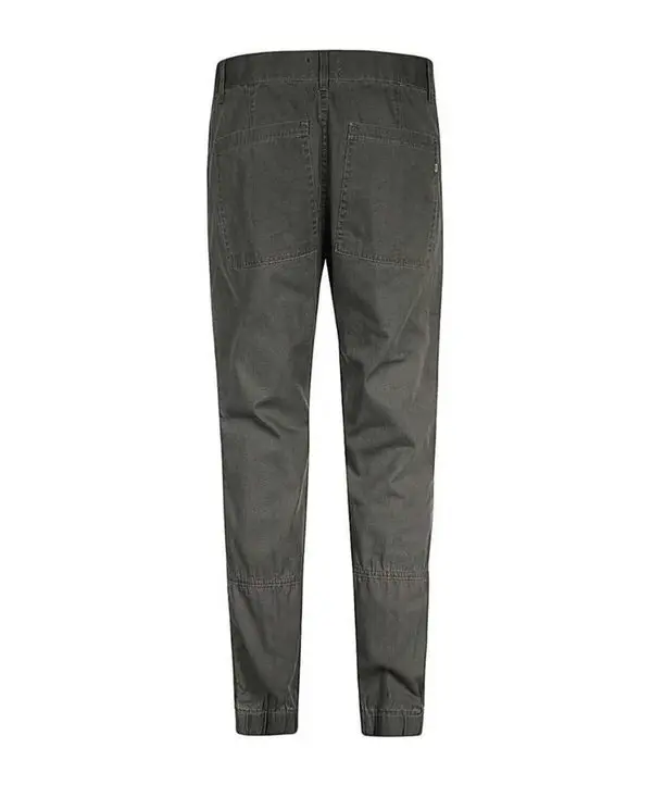 DONDUP Belt Loop Casual Pants With Elasticated Cuffs