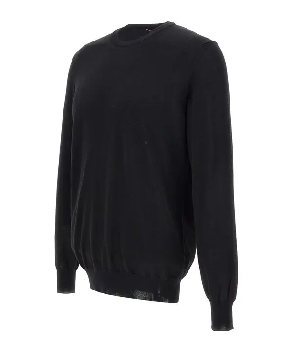 KANGRA Crew Neck Sweater - Black