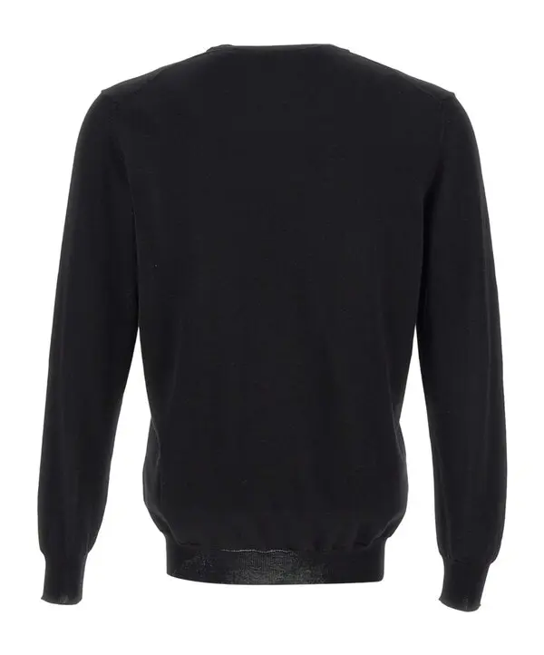 KANGRA Crew Neck Sweater - Black