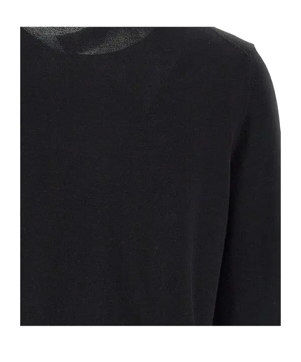 KANGRA Crew Neck Sweater - Black